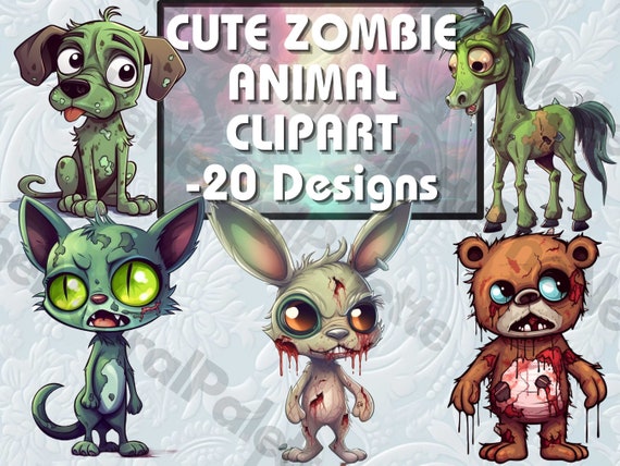 Zombie Animals Art