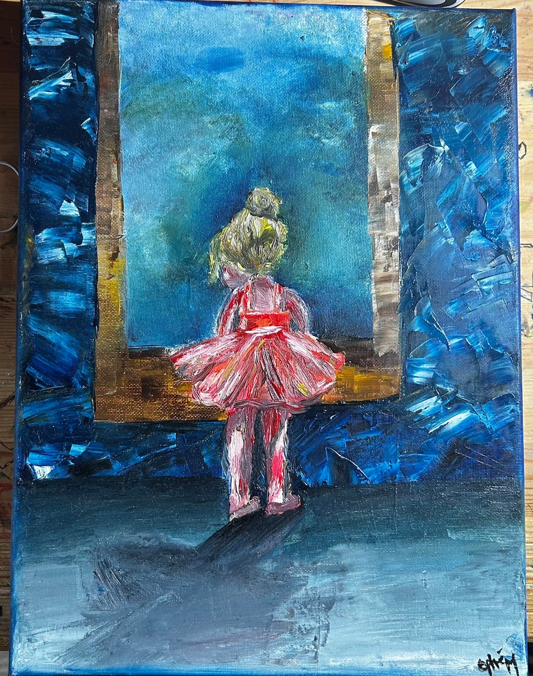 Acrylic Painting With First Names - Etsy