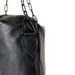 Vintage Black Leather Punching Bag, Handmade Sand Bag, MMA Kickboxing ...