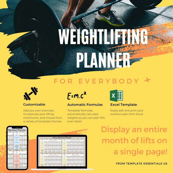 Excel Template Exercise - Etsy