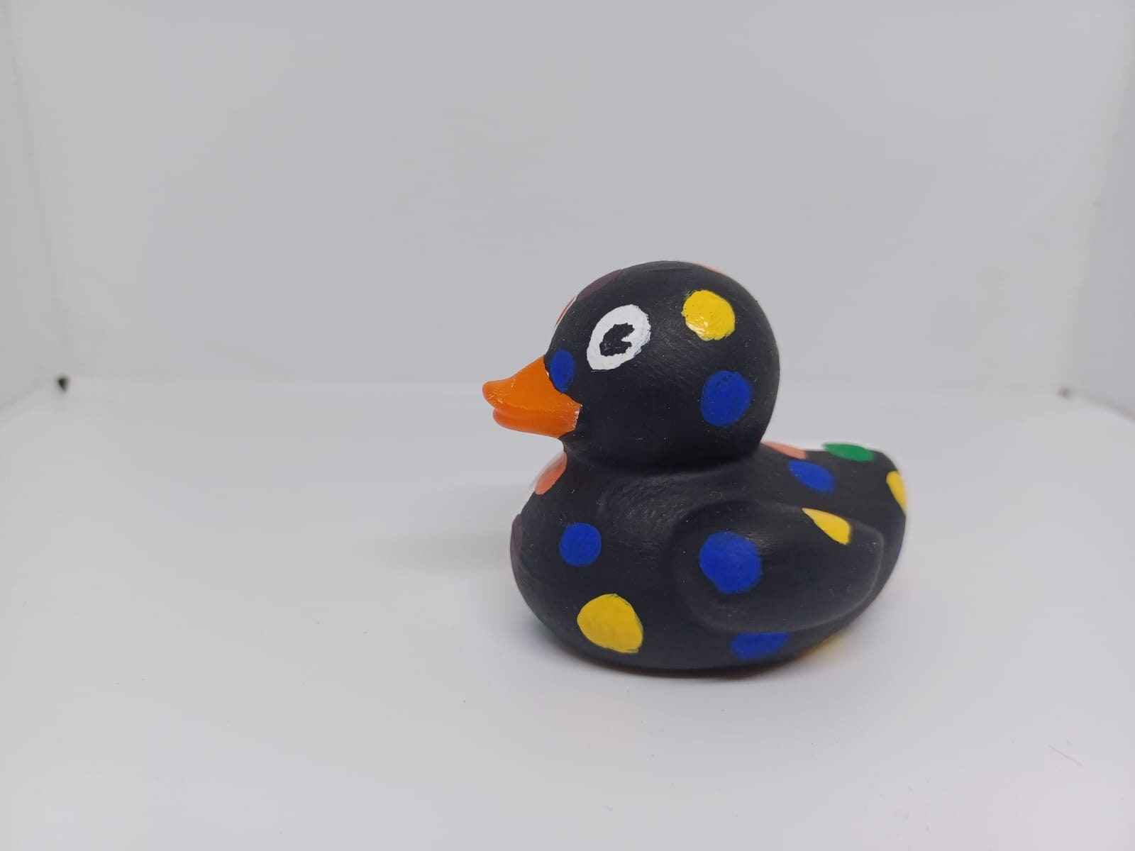 Dotted, Spotted Hand Painted Rubber Duck - Etsy
