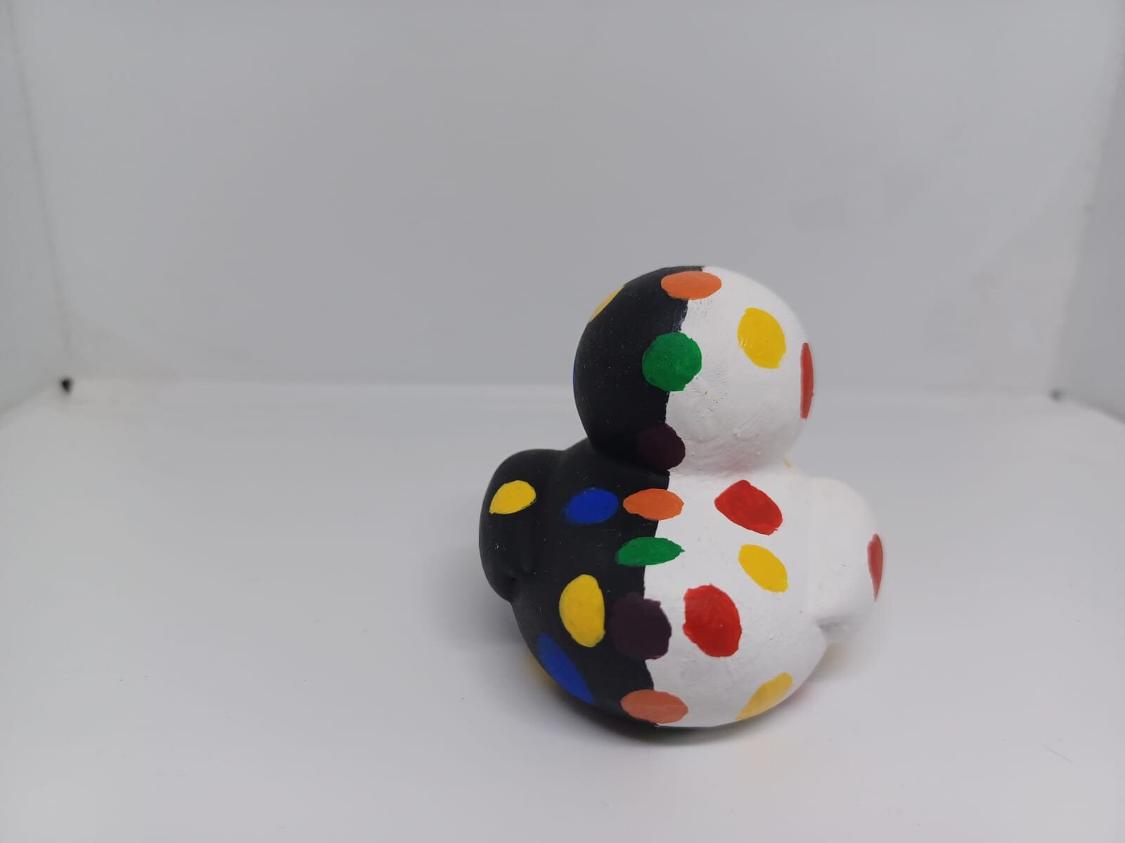 Dotted, Spotted Hand Painted Rubber Duck - Etsy