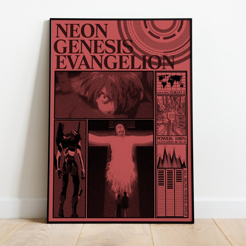 Neon Genesis Poster - Etsy
