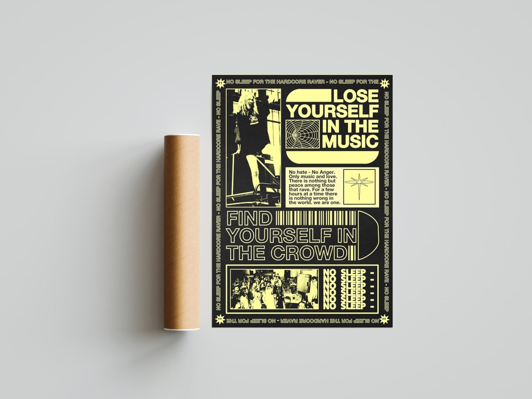 90's Acid House/rave Poster A3/A4 - Etsy