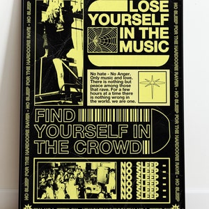 90's Acid House/rave Poster A3/A4 - Etsy UK