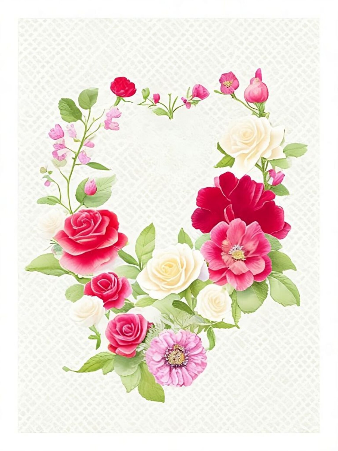 Victorian Flower Picture Digital - Etsy