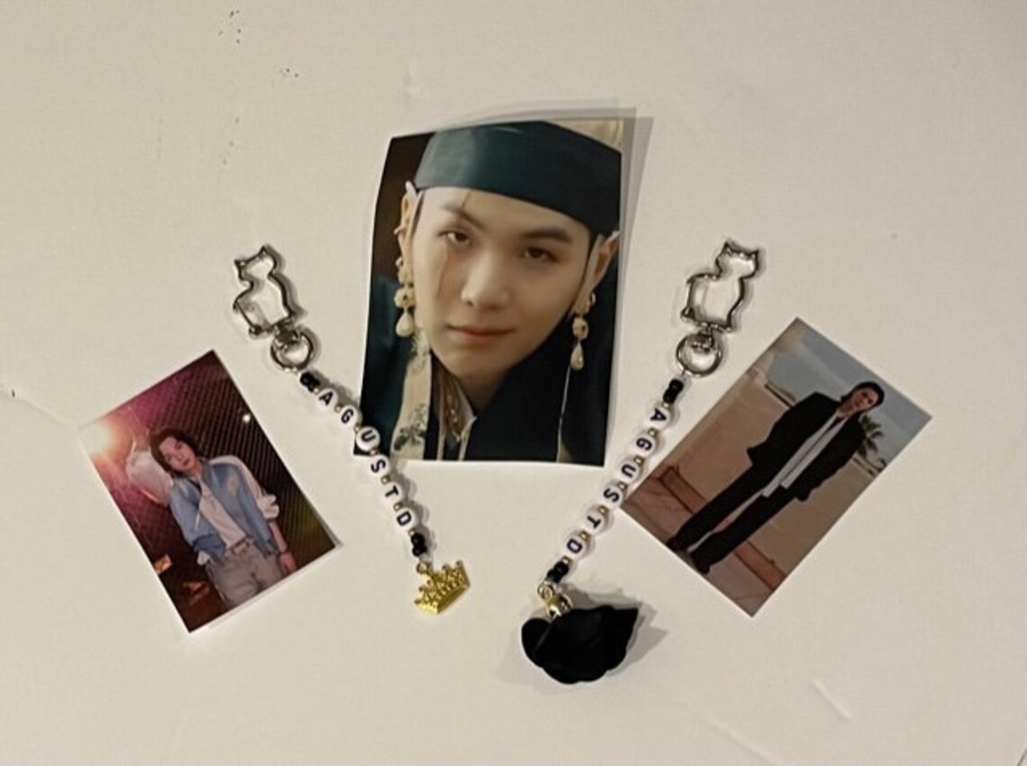 Suga/august D Keychain / Charm - Etsy
