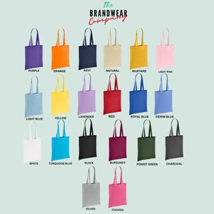 Custom Branded Logo Tote Bag, Tote Bag With Logo, Custom Printed ...