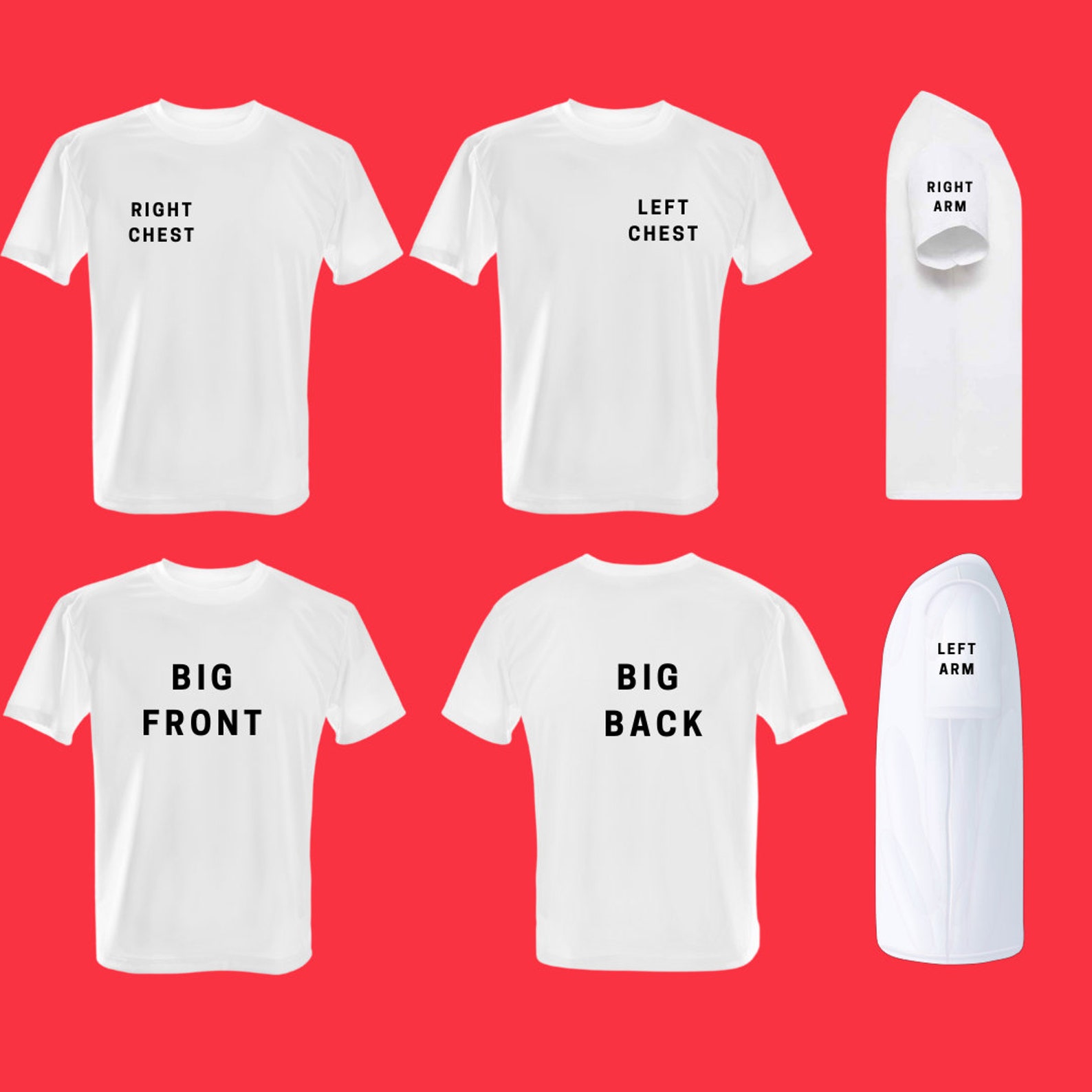 Custom Printed/ Embroidered T-shirts/ Business Logo Branded T-shirts ...