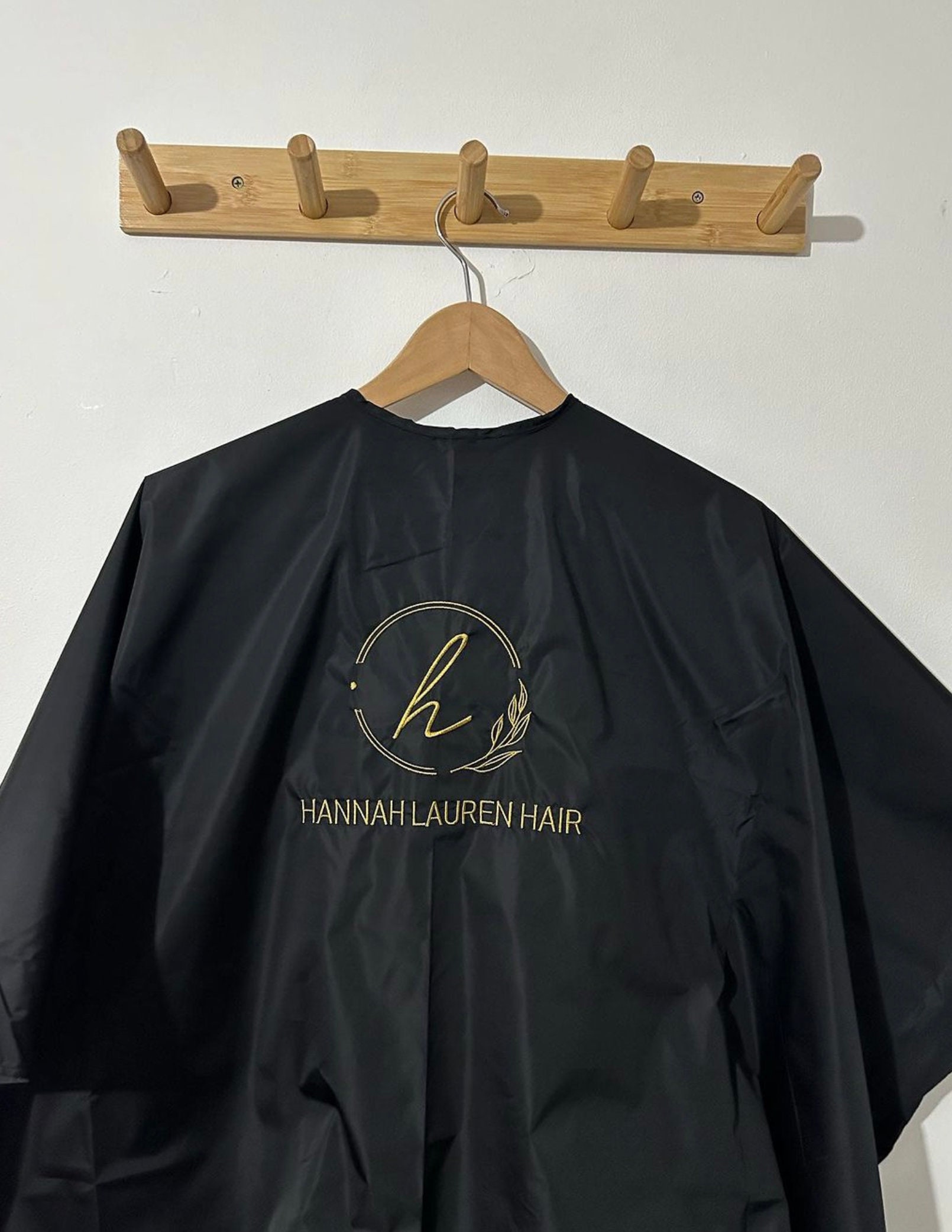 Custom Branded Salon Gown, Logo Barber/salon Gown/ Design Your Own Gown ...