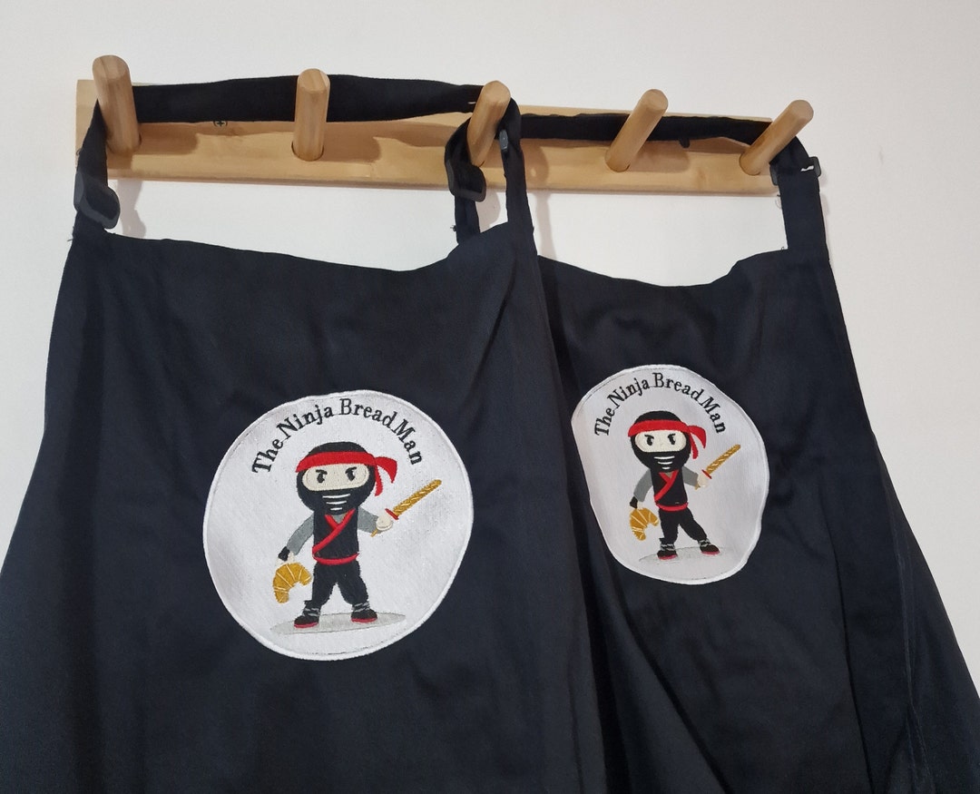 Branded Apron, Custom Embroidered Apron - Your Own Logo, Printed Apron ...