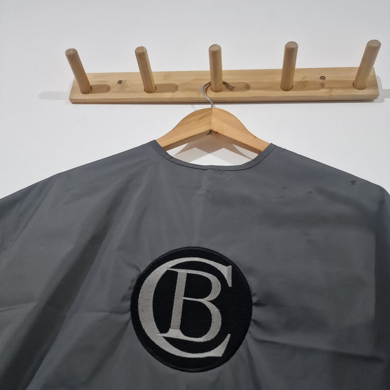 Custom Branded Salon Gown, Logo Barber/salon Gown/ Design Your Own Gown ...
