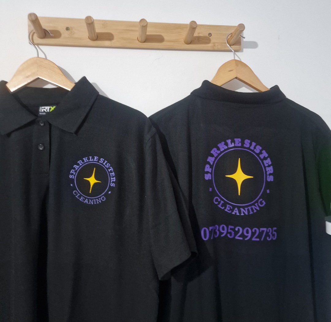 Branded Polo Shirt Custom Embroidered Polo Shirts Work Polo - Etsy