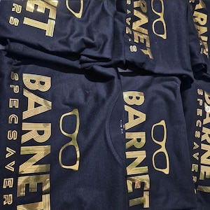 Custom Printed/ Embroidered T-shirts/ Business Logo Branded T-shirts ...