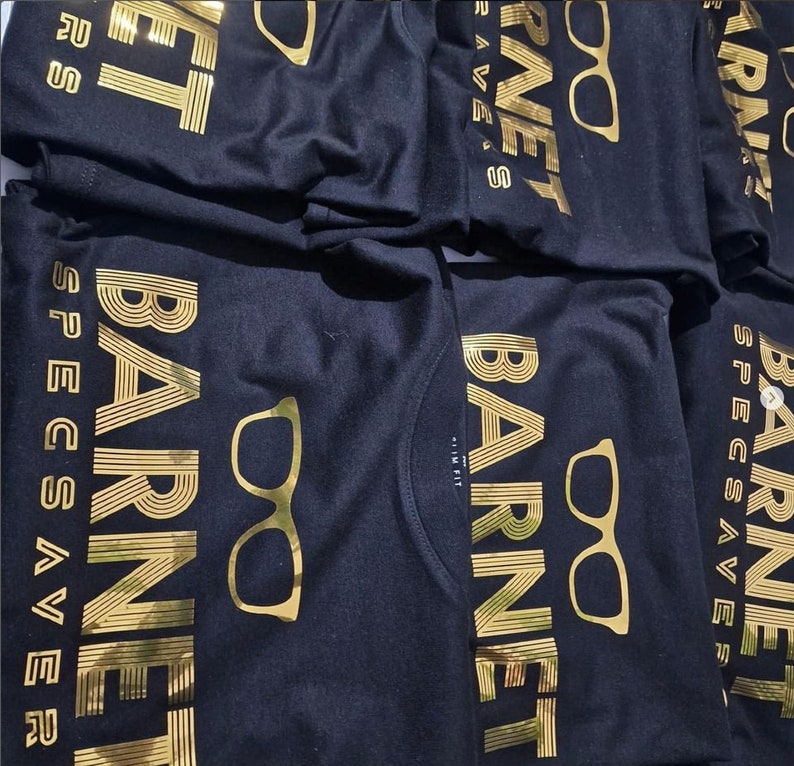 Custom Printed/ Embroidered T-shirts/ Business Logo Branded T-shirts ...