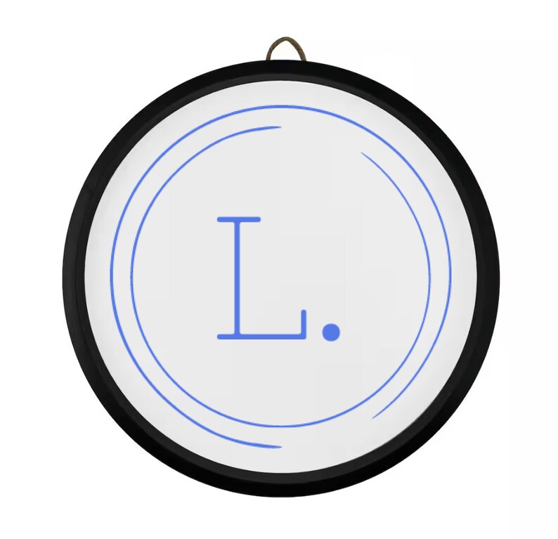 Initial Round Wooden Circle, Hanging Wood, Hanging Wooden Circle ...