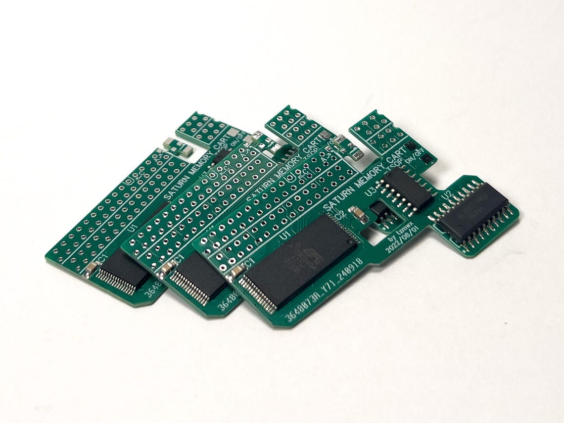 Sega Saturn Built-in Memory Card Module - Etsy