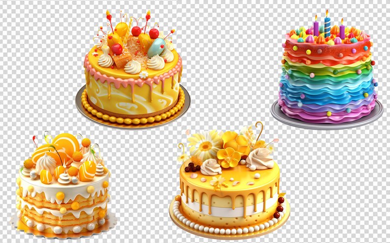 Cupcake Clip Art, Dessert Clipart, Cake Clipart Commercial Use, Instant ...