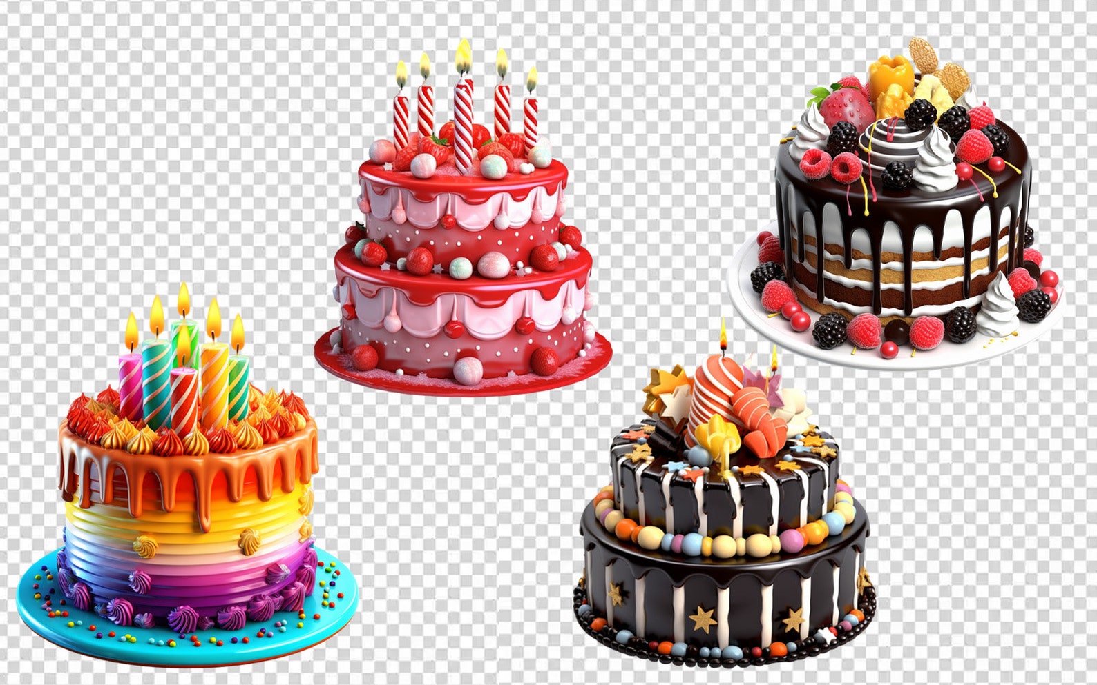 Cupcake Clip Art, Dessert Clipart, Cake Clipart Commercial Use, Instant ...