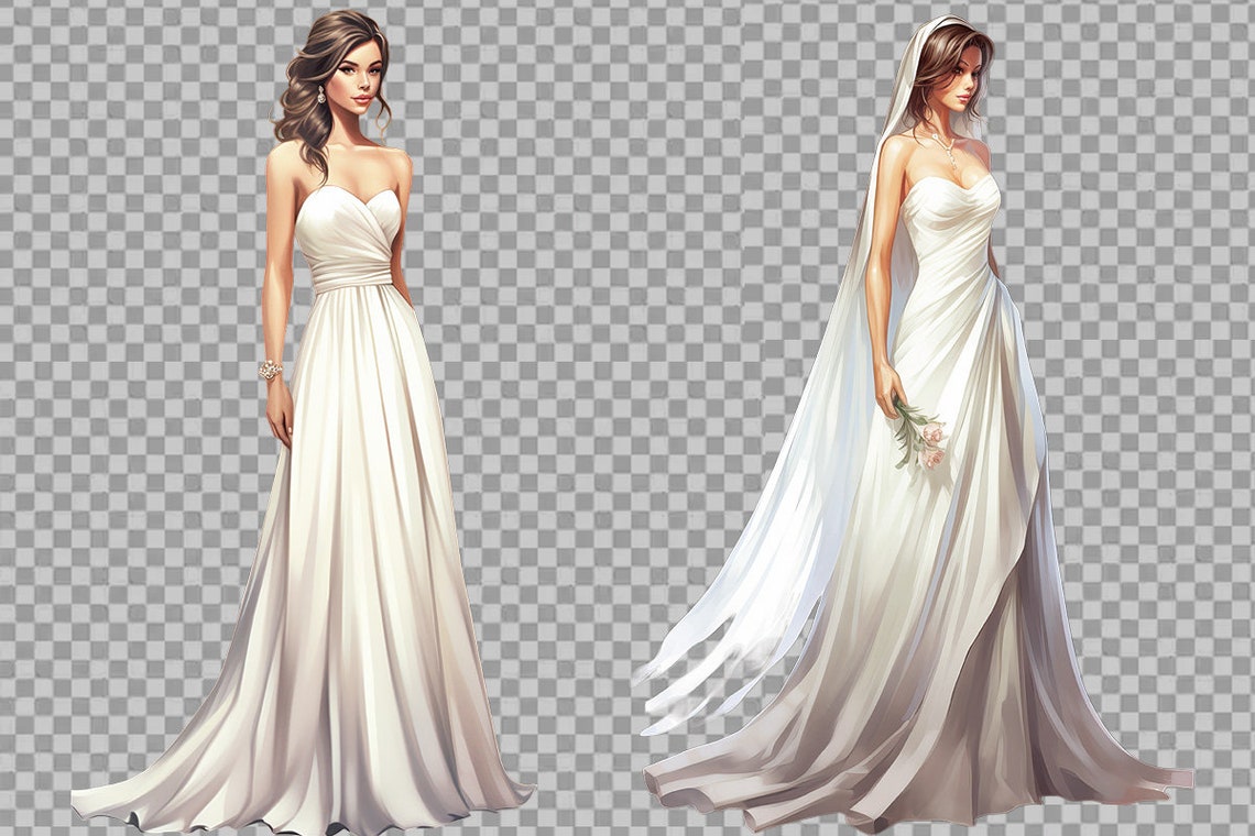 Bride Clipart Wedding Clipart Wedding Bride Clipart Bride - Etsy