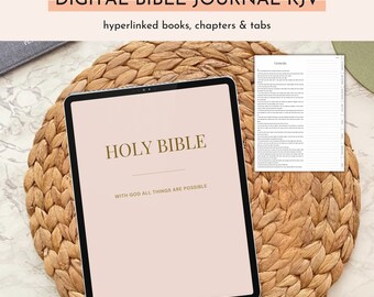 Digital Bible Journaling WEB, Digital Bible Journal World English ...