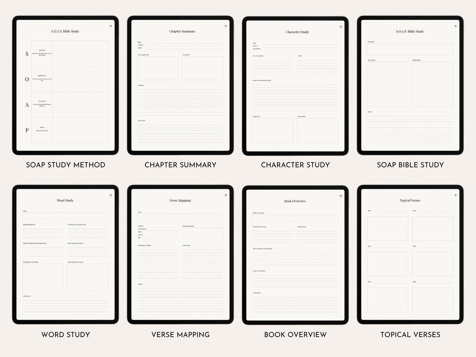 Digital WEB Bible, Digital Bible Notes, Digital Journaling Bible ...