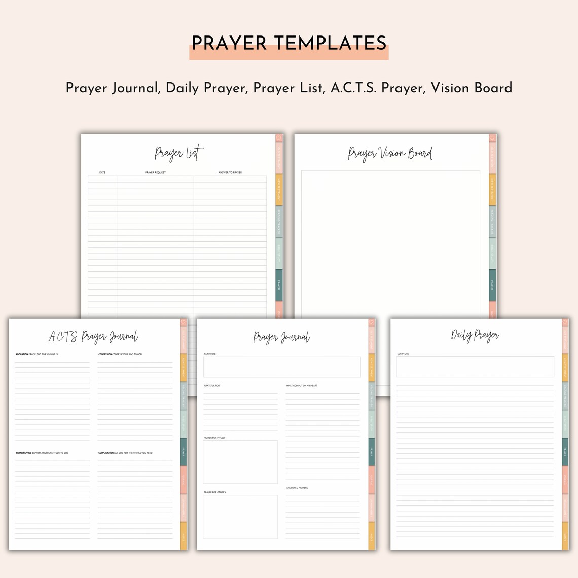 Digital Bible Journaling WEB, Digital Bible Journal World English ...