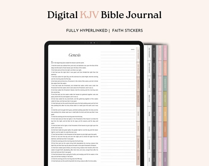1611 KJV King James Bible Download PDF and Jpg's Digitalized - Etsy