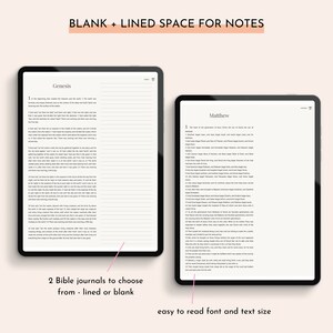 Digital Bible Journaling Bundle ASV, KJV and WEB , Digital Bible ...