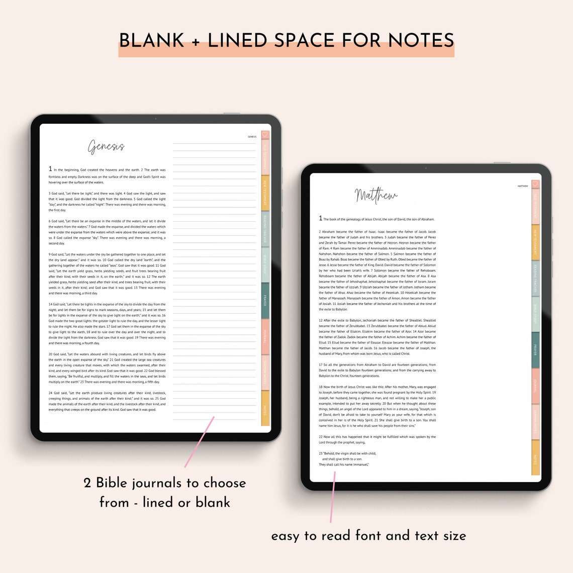 Digital Bible Journaling WEB, Digital Bible Journal World English ...