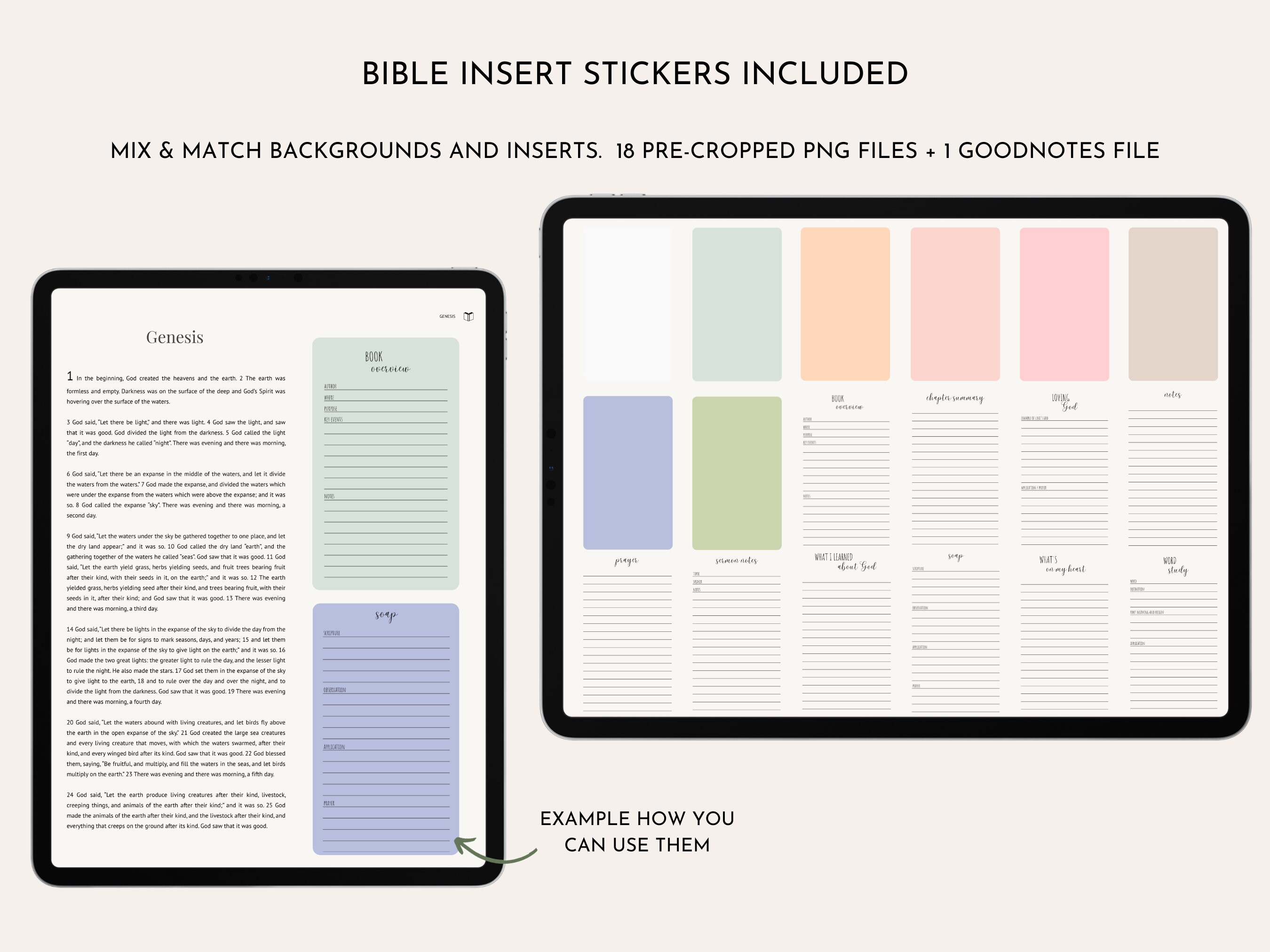 Digital WEB Bible, Digital Bible Notes, Digital Journaling Bible ...