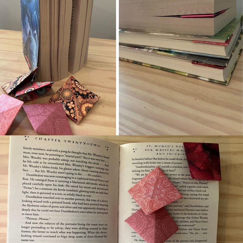 Origami Bookmarks - Etsy