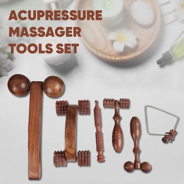 Wooden Acupressure Tools - Etsy