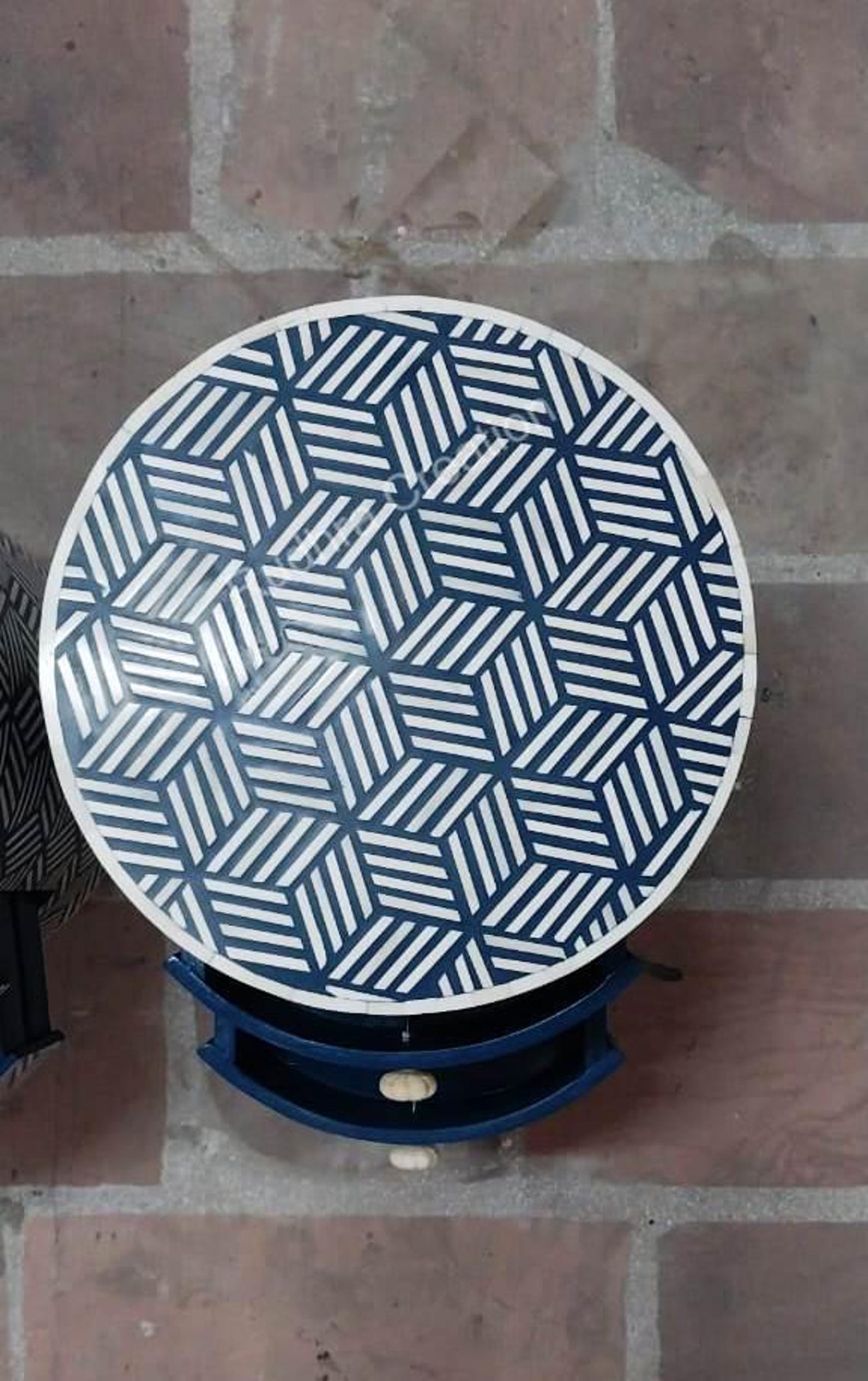 Bone Inlay Bed Side, Bone Inlay End Table, Bone Inlay Corner Table ...