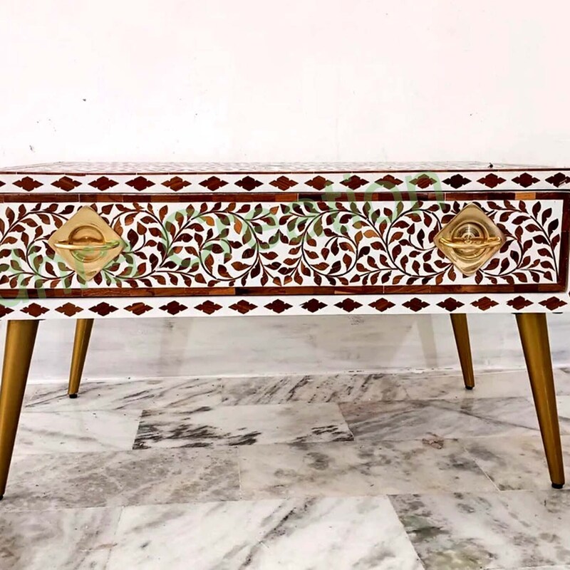 Indian Inlay Table - Etsy
