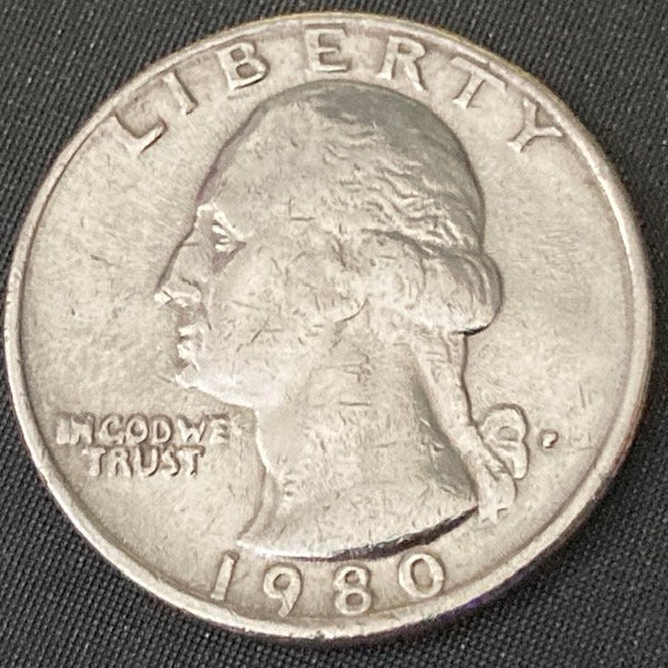 1980 P Quarter No Mint Mark - Etsy