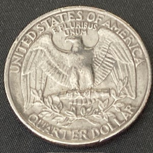 RARE 1980 Filled "p" Mint Mark Error Coin - Washington Quarter US - Etsy