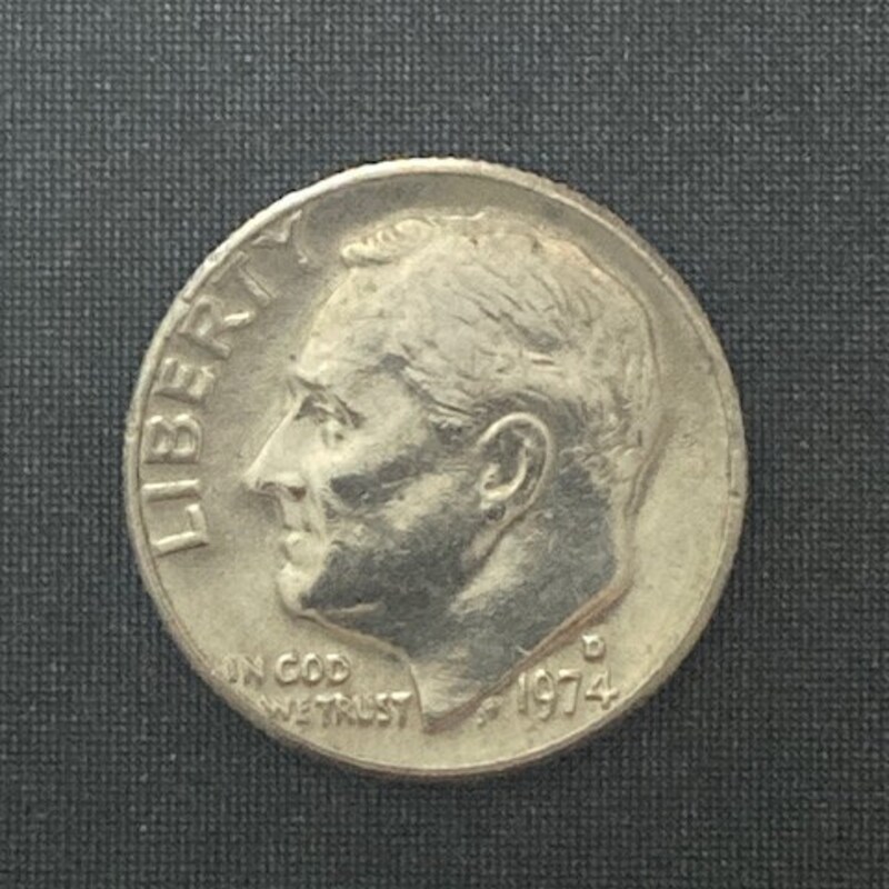 Roosevelt Dimes No Mint Mark - Etsy