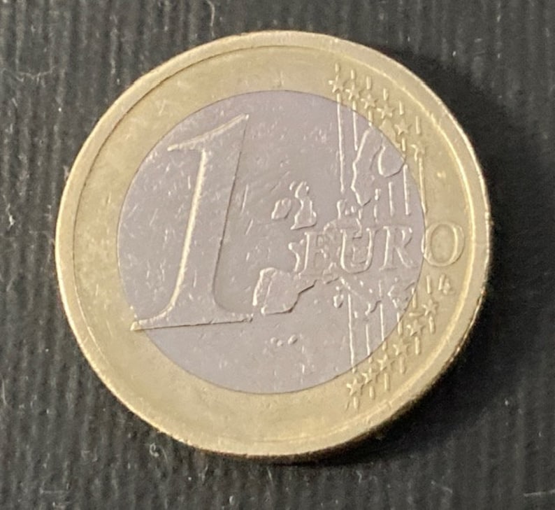 Highly Sought-after 2001 1 Euro Spain Coin Featuring King Juan Carlos I ...