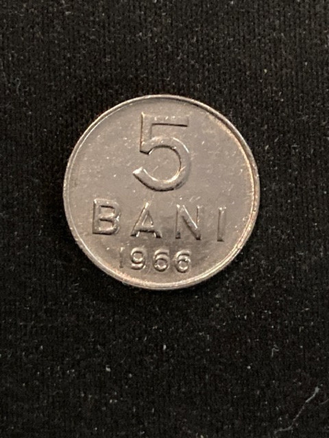 1966 Romania 5 Bani Coin - Vintage Romanian Currency Collectible - Etsy