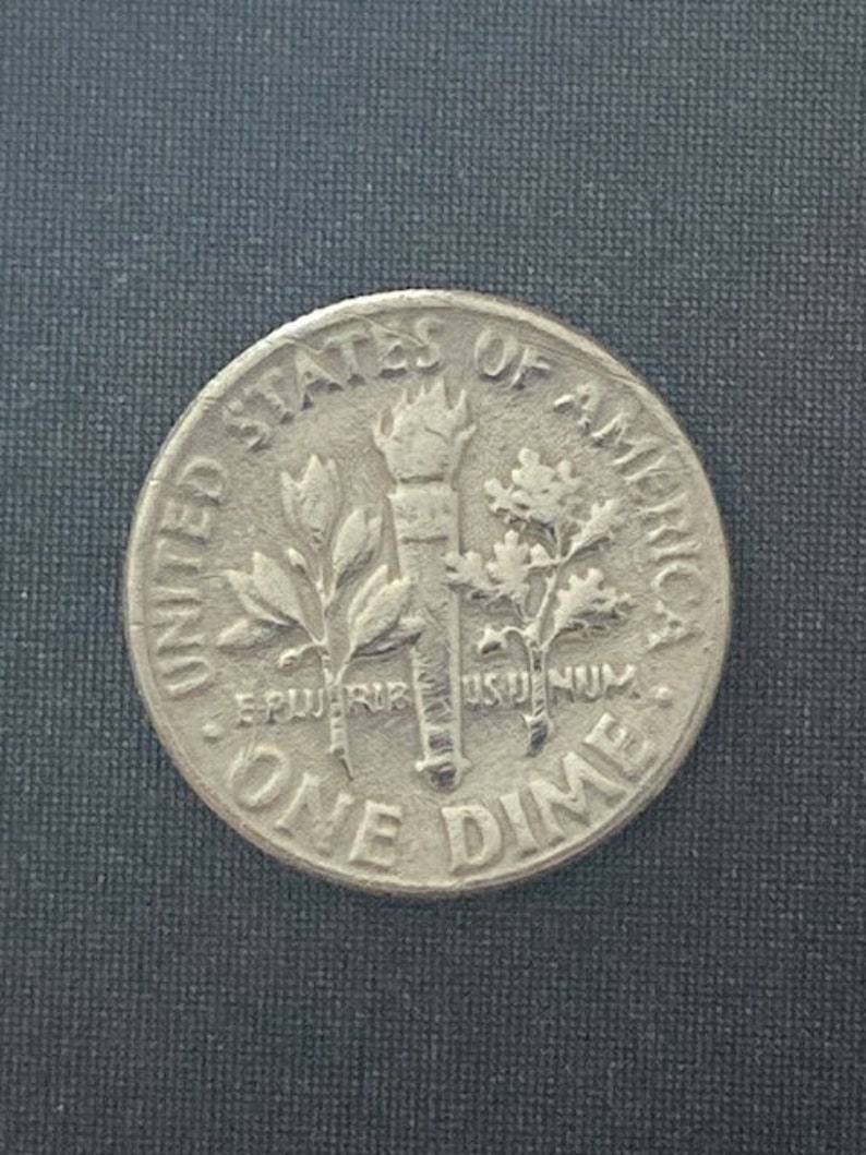1966 Roosevelt Dime - Rare No Mint Mark US Coin - Etsy