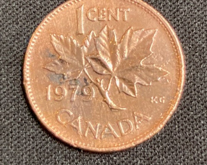 1979 One Cent Coin Canada - Canadian Penny Collectible - Etsy