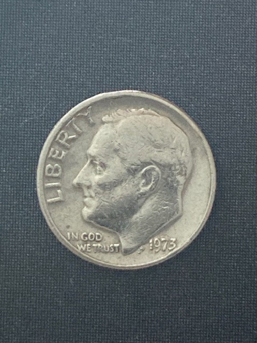 1973 Roosevelt Dime No Mint Mark US Coin - Collectible Numismatic Piece ...