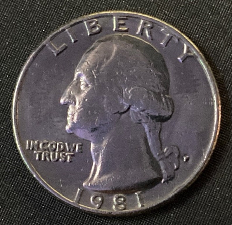 Introducing the Rare 1981 P Mint Mark Washington Quarter US Error Coin ...