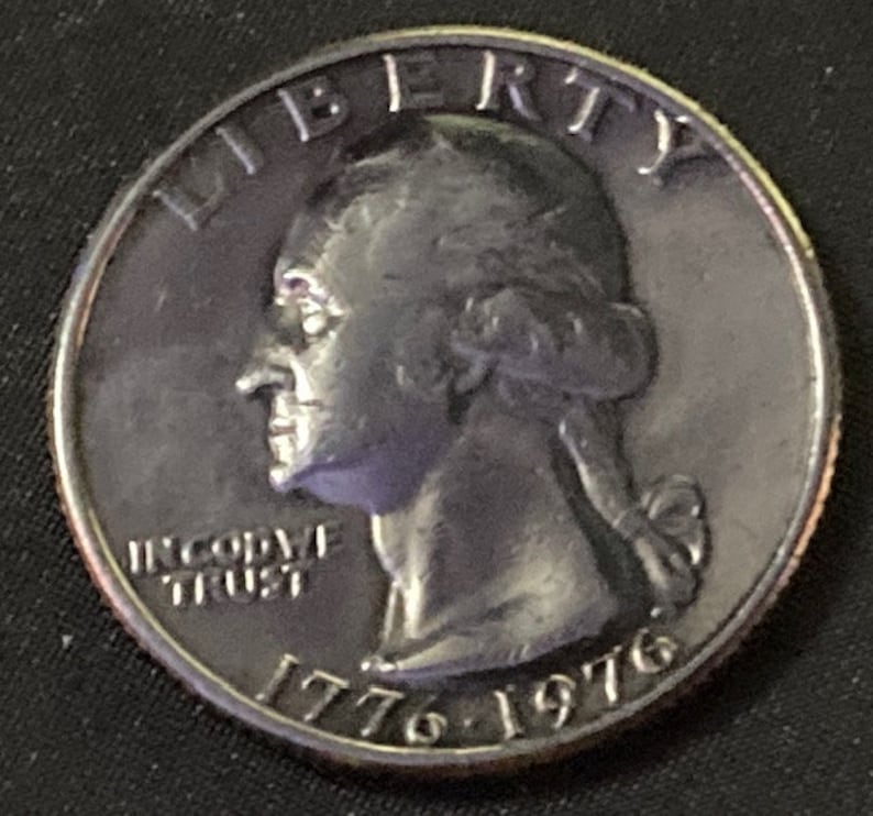 1776-1976 No Mint Mark Washington Quarter US - Bicentennial Celebration ...