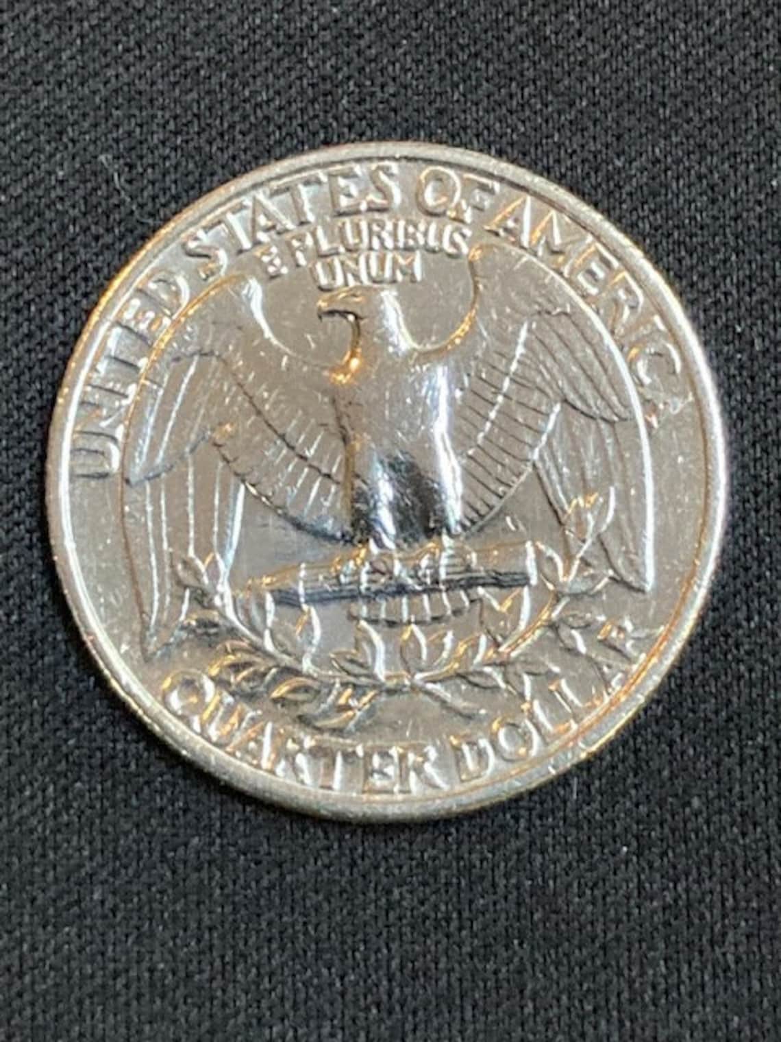 1981 P Quarter - Rare Filled Mint Mark - Collectible Washington Quarter ...
