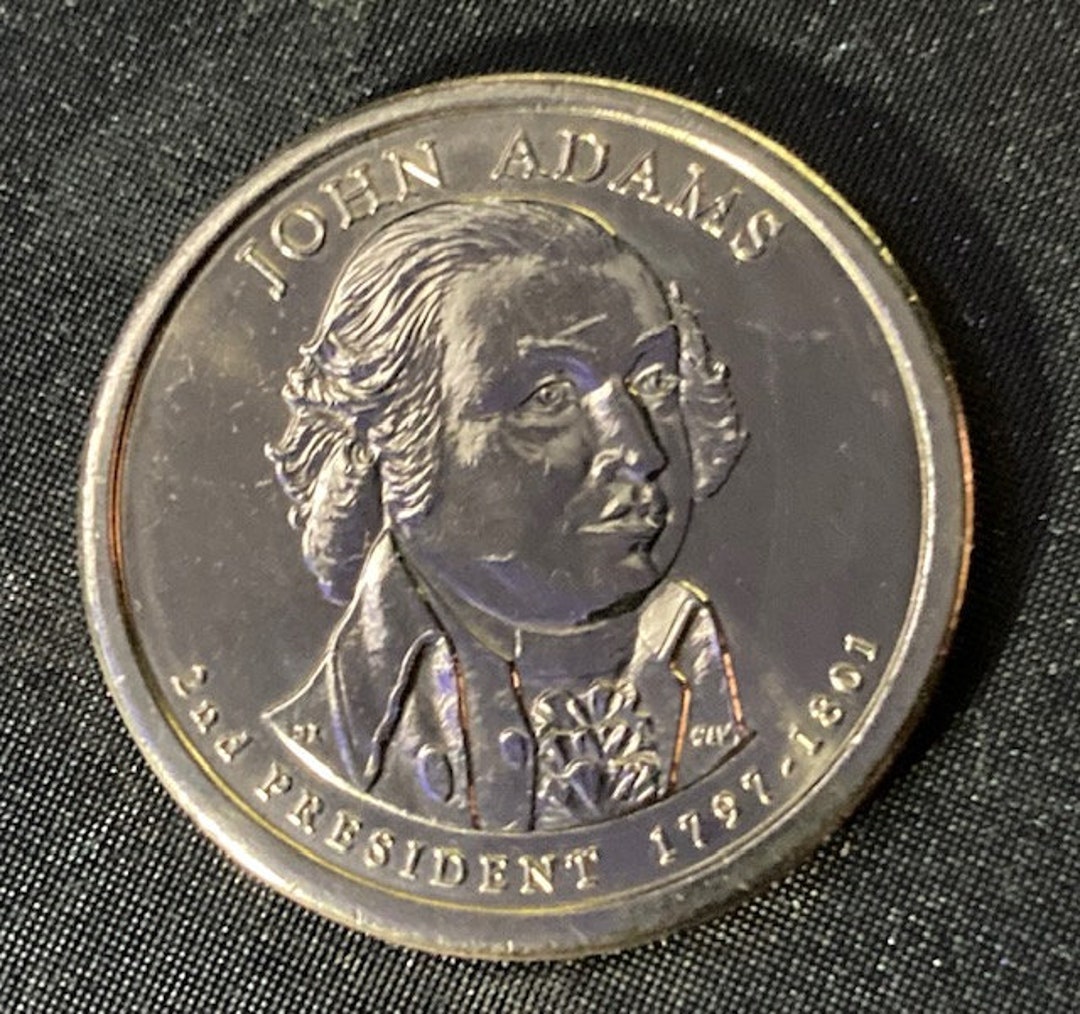 Introducing the Presidents Dollar Coin - US John Adams Edition! - Etsy