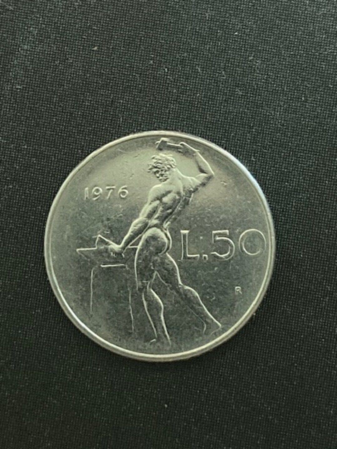 1976 Italy 50 Lira Coin - Vintage Italian Currency Collectible - Etsy