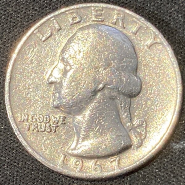 1967 Quarter No Mint Mark - Etsy