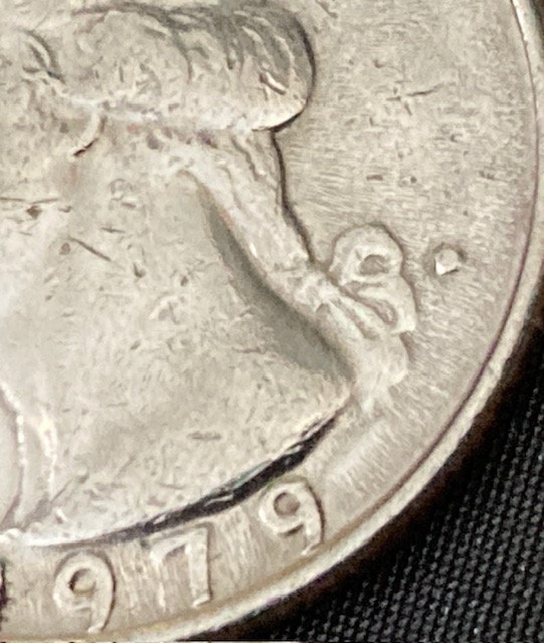 Rare 1979 "filled D Mint Mark" Error Washington Quarter Coin! - Etsy